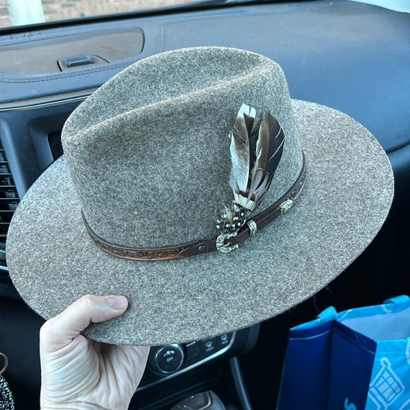 Overland | Accessories | Overland Wool Felt Outback Nomad Fedora Hat ...